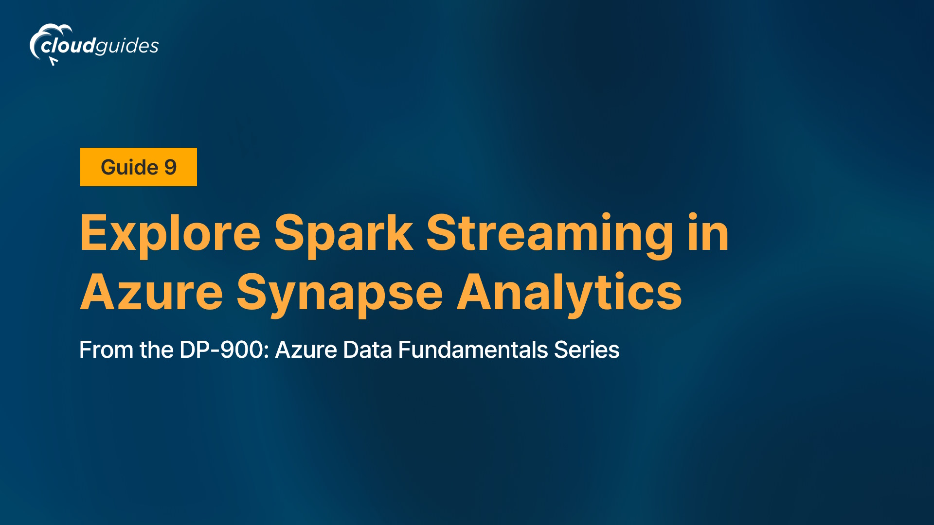 Dp 900 Explore Spark Streaming In Azure Synapse Analytics Interactive Guide